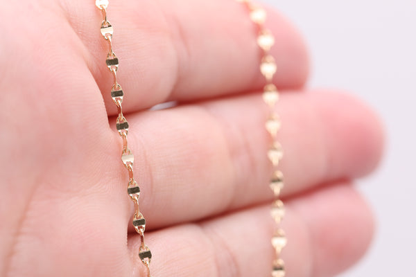 Gold Filled Sequence Chain – Reiko Designs Jewellery